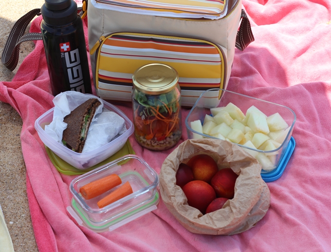 5 snacks para a praia - Made by Choices