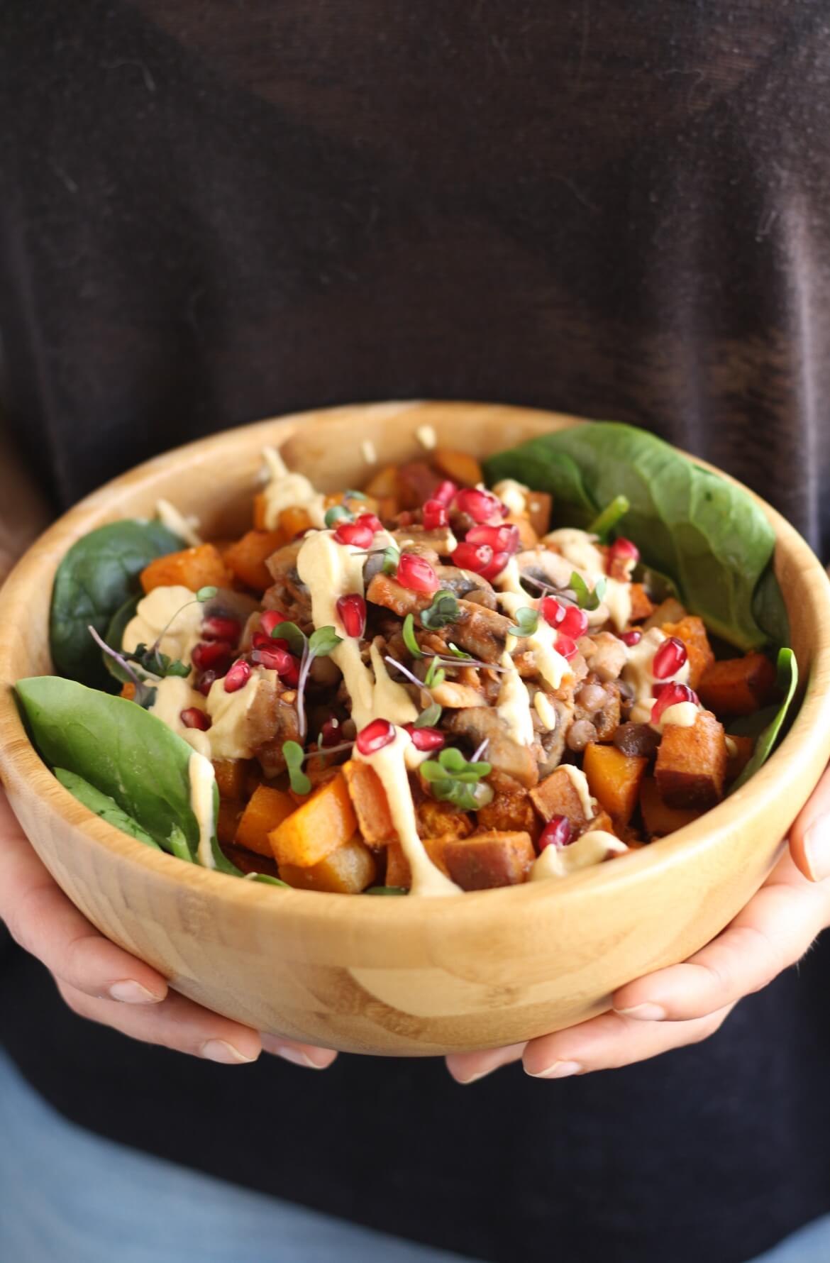 Buddha bowl de Outono - Made by Choices