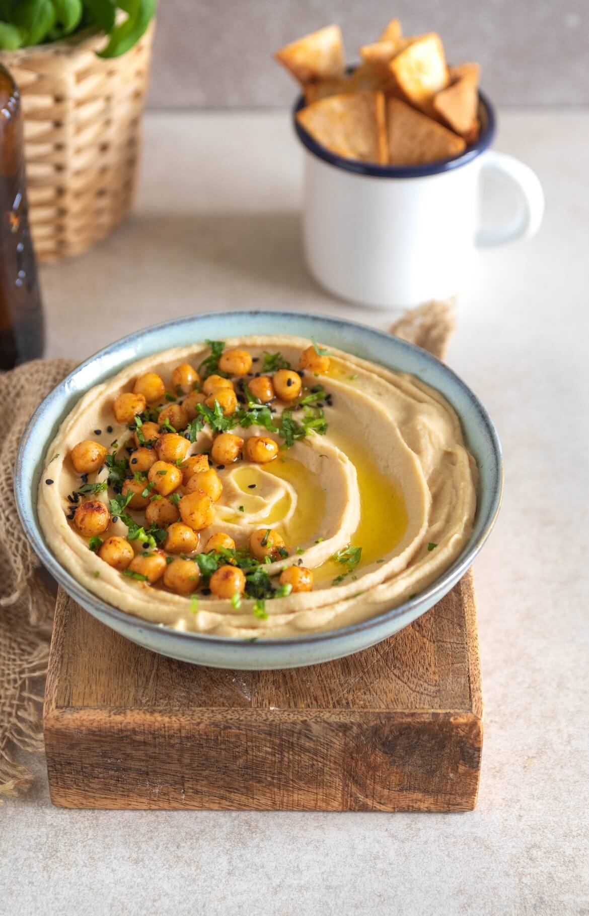 Como fazer húmus (super cremoso e fácil) - Made by Choices